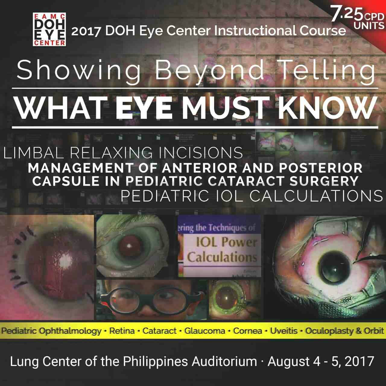 Post-Grad and Convention 2017 - Panophthalmics